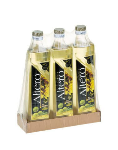 Масло Altero Gold подсолнечное рафинированное с добавление оливкового 810 мл купить недорого с ...