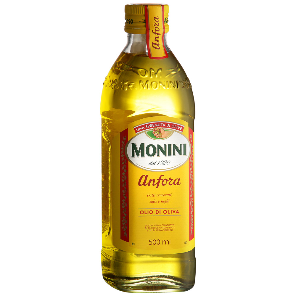 Масло Monini оливковое Anfora 500мл купить недорого с доставкой на дом ...